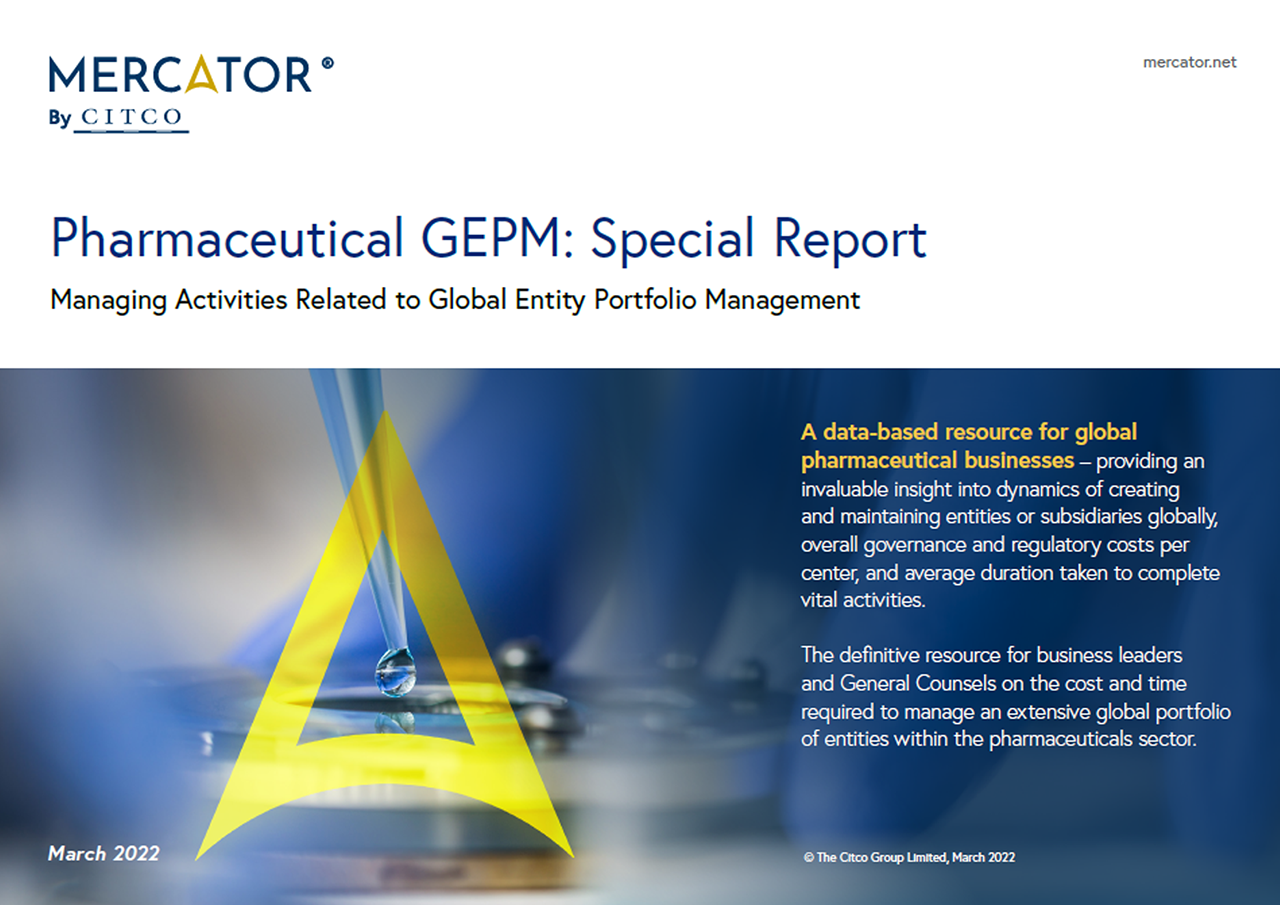 Pharmaceutical GEPM: Special Report | Mercator®